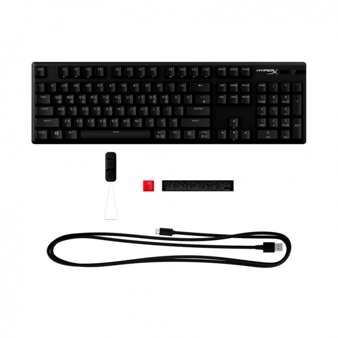 HyperX Žična Tipkovnica Alloy Origins PBT Blue - US, Mehanska Gaming ... HyperX Žična Tipkovnica Alloy Origins PBT Blue - US, Mehanska Gaming ...